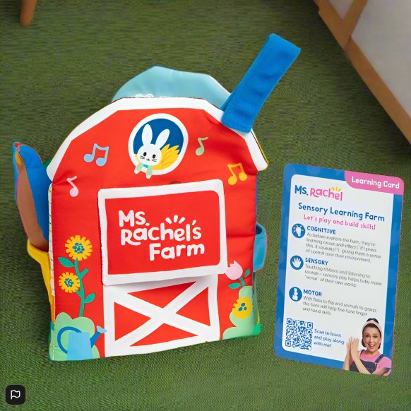 Ms. Rachel Sensory Learning Farm Set