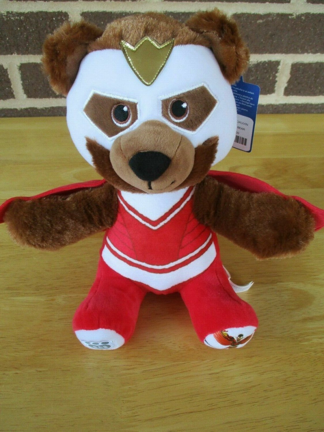 Build an 8 inch mini hawk teddy bear