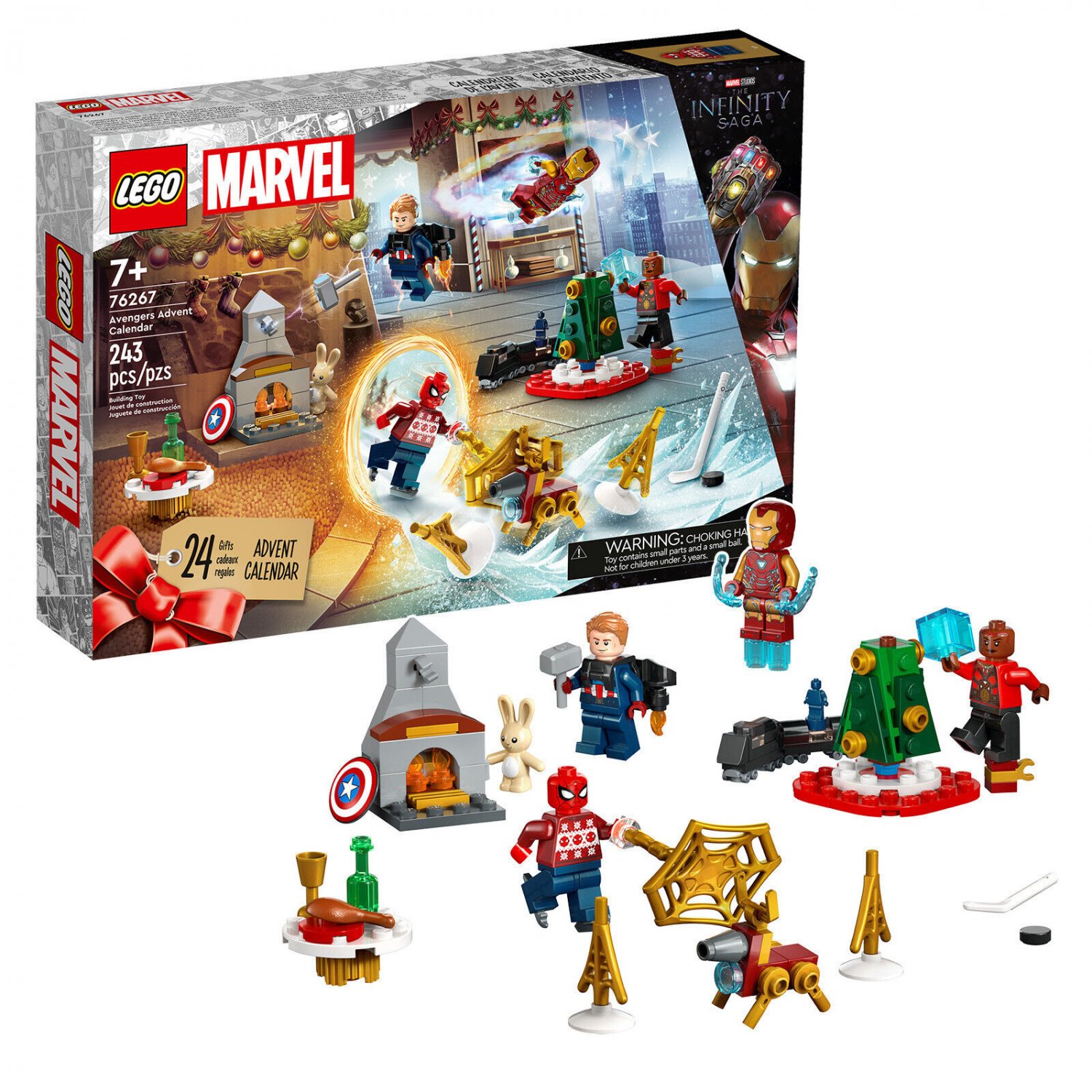 LEGO® Marvel Avengers Advent Calendar 76267 Construction Toy Set