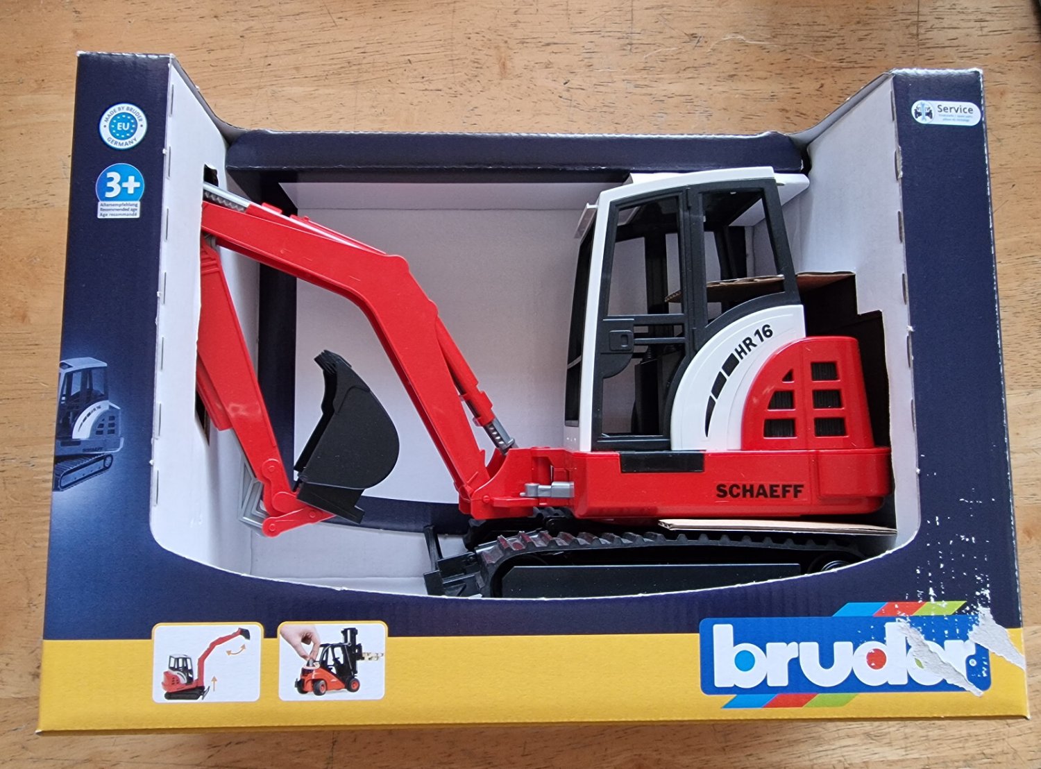 Bruder Schaeff Mini Excavator Play Vehicle 1:16 Scale