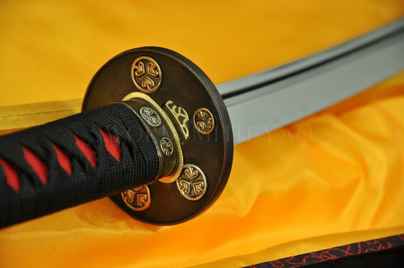 HIGH QUALITY JAPANESE SAMURAI SWORD KATANA Clay Tempered KOGARASU-MARU ...