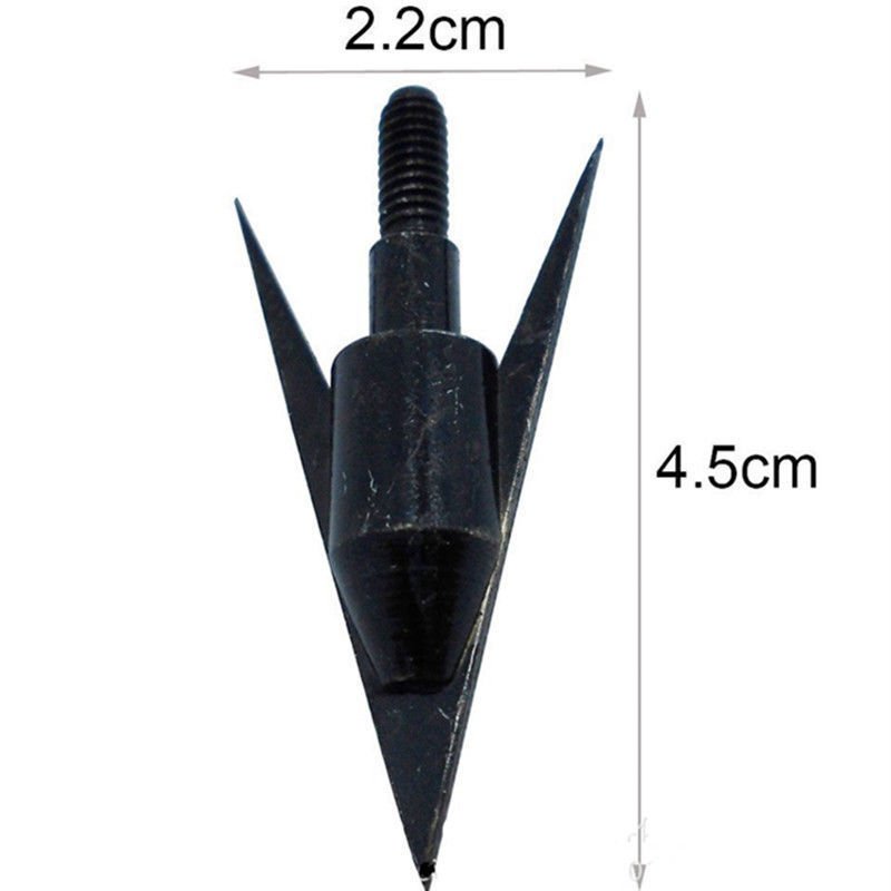 6PCS Fishing Barbed Broadhead 150 Grain Hunting Big Fish Shooting Arrow ...