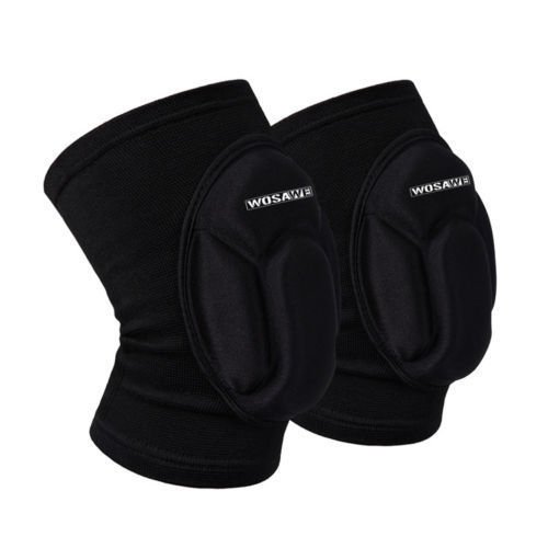 1pair Sport Cycling Ice Skating Protective Gear Snowboarding Knee Pads ...
