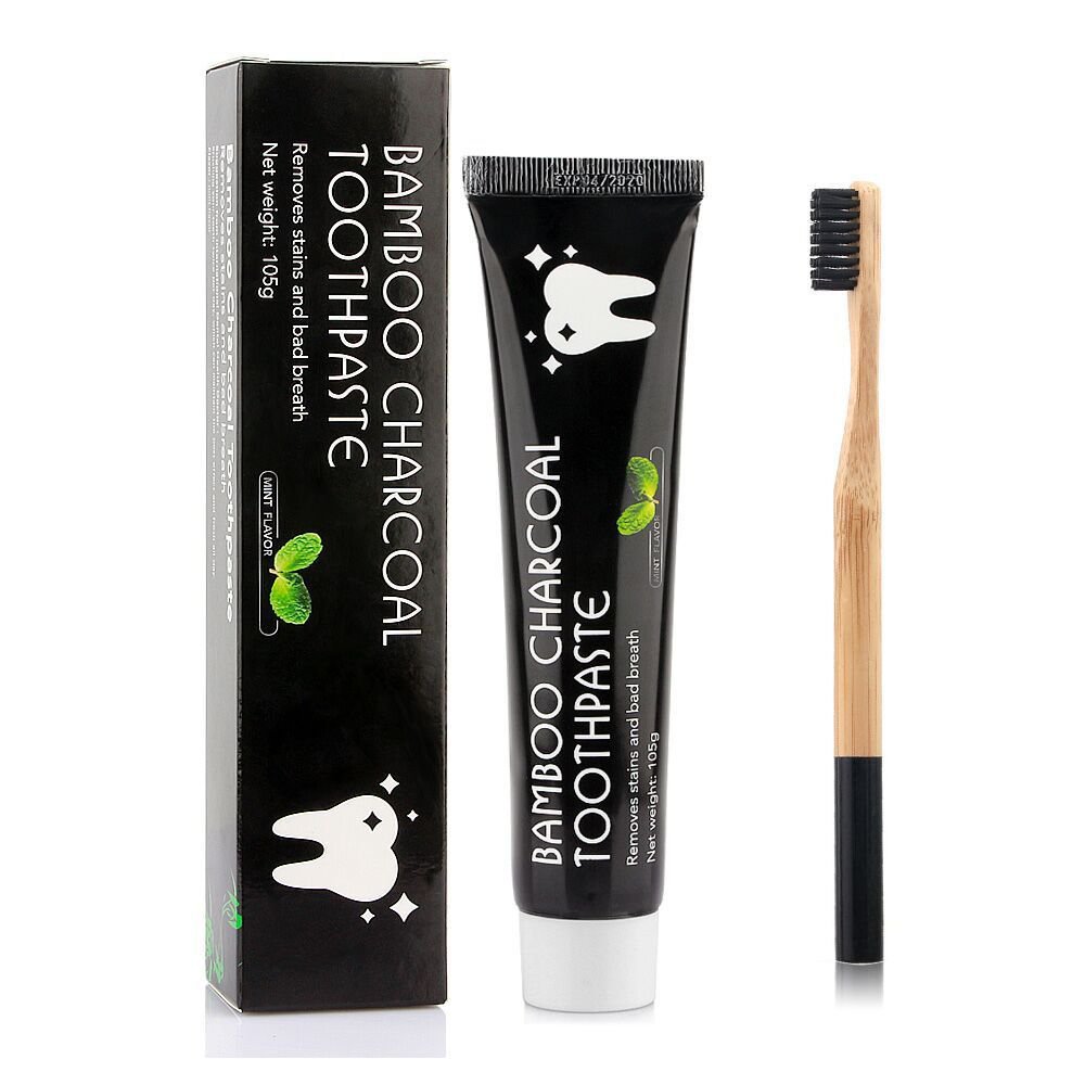 US Natural Bamboo Charcoal Toothpaste Teeth Whitening Remove Stains ...