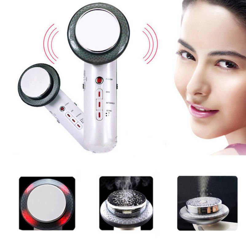 Infrared Body Face Ultrasonic Toning EMS Therapy Massager RF Slimming ...
