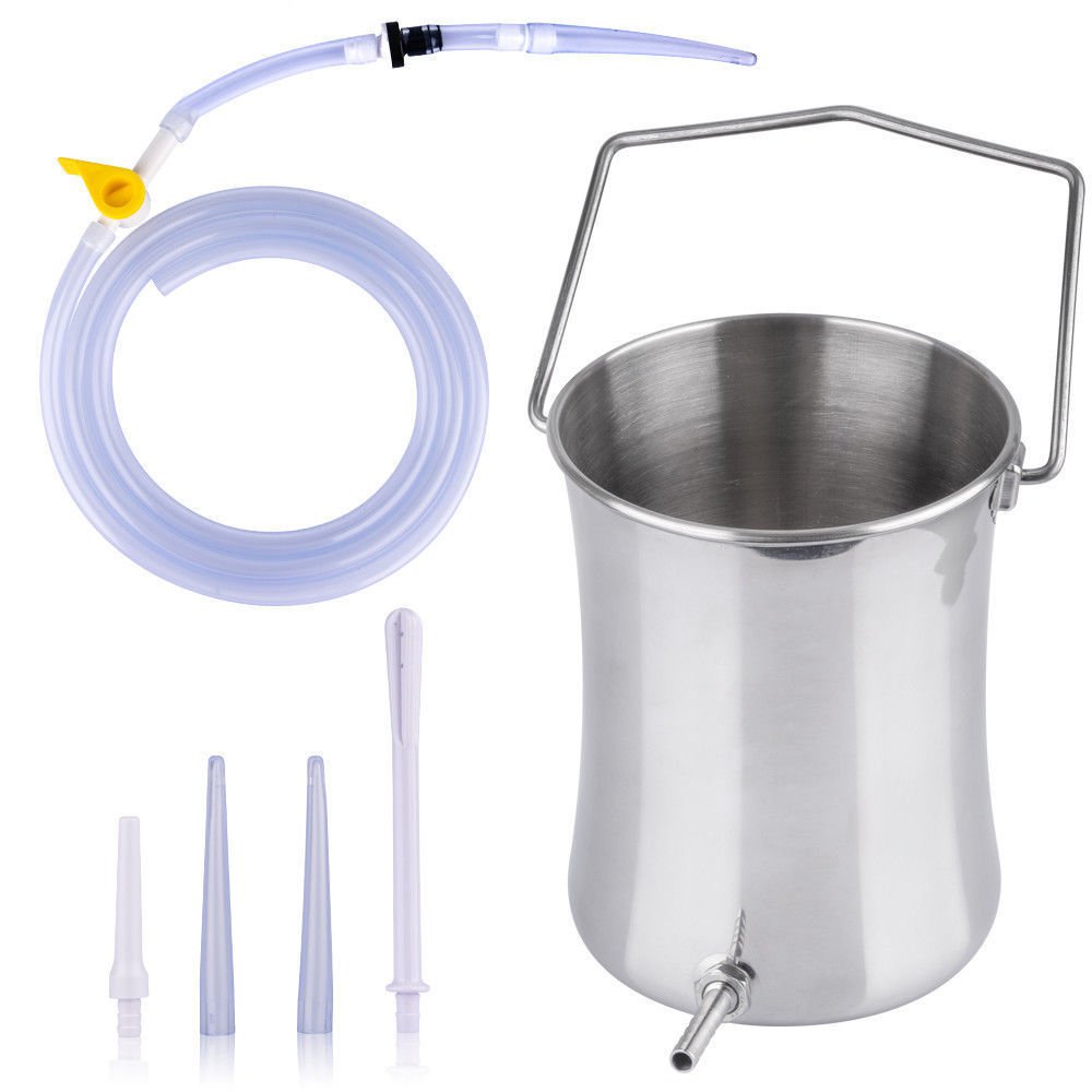 Home Enema Colonic Irrigation Kit Reusable Bucket Cleansing Douche ...