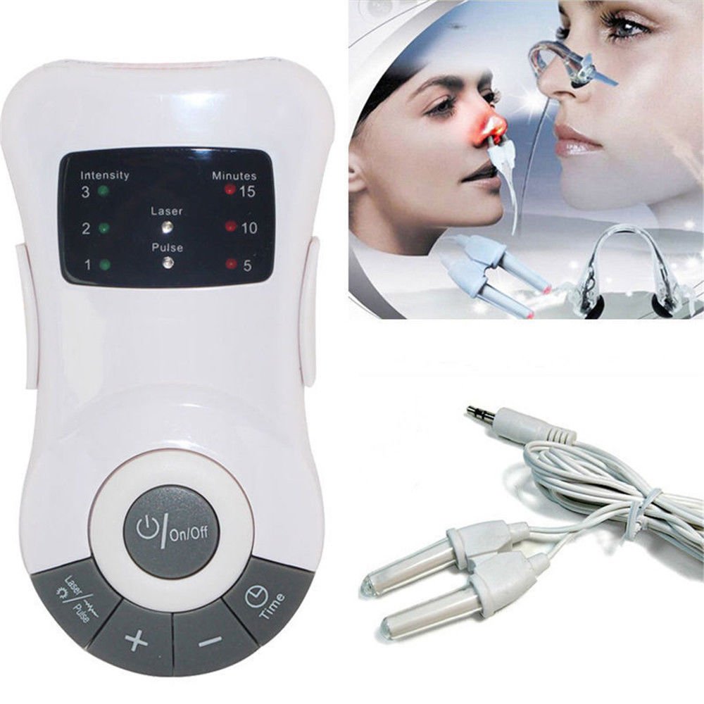 Jmron Allergy Reliever Allergic Rhinitis Hay Fever Laser LED Treatment ...