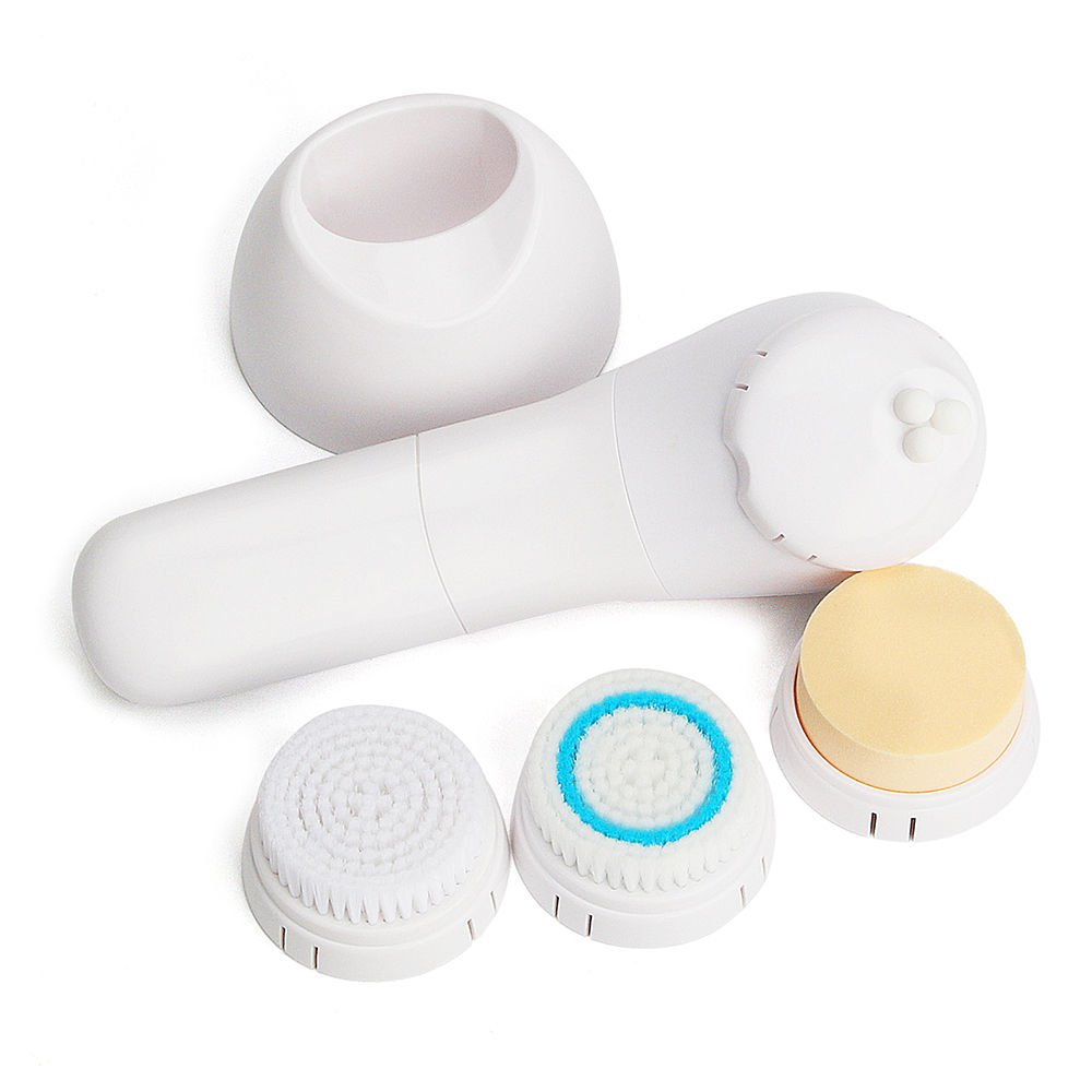 Ultrasonic Vibrating Facial Cleansing Massager Face Skin Care Brush ...