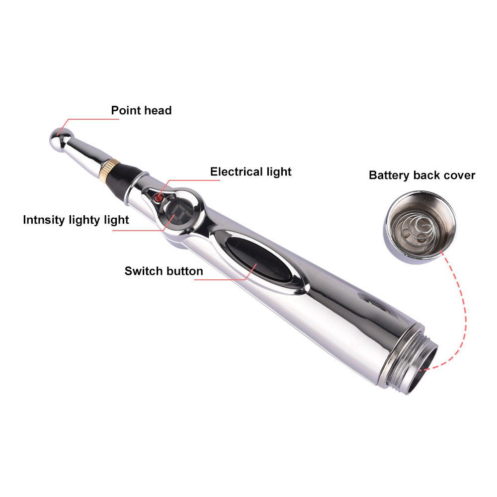 5 head Meridian Energy Pen Electric Acupuncture Magnet Therapy Heal ...
