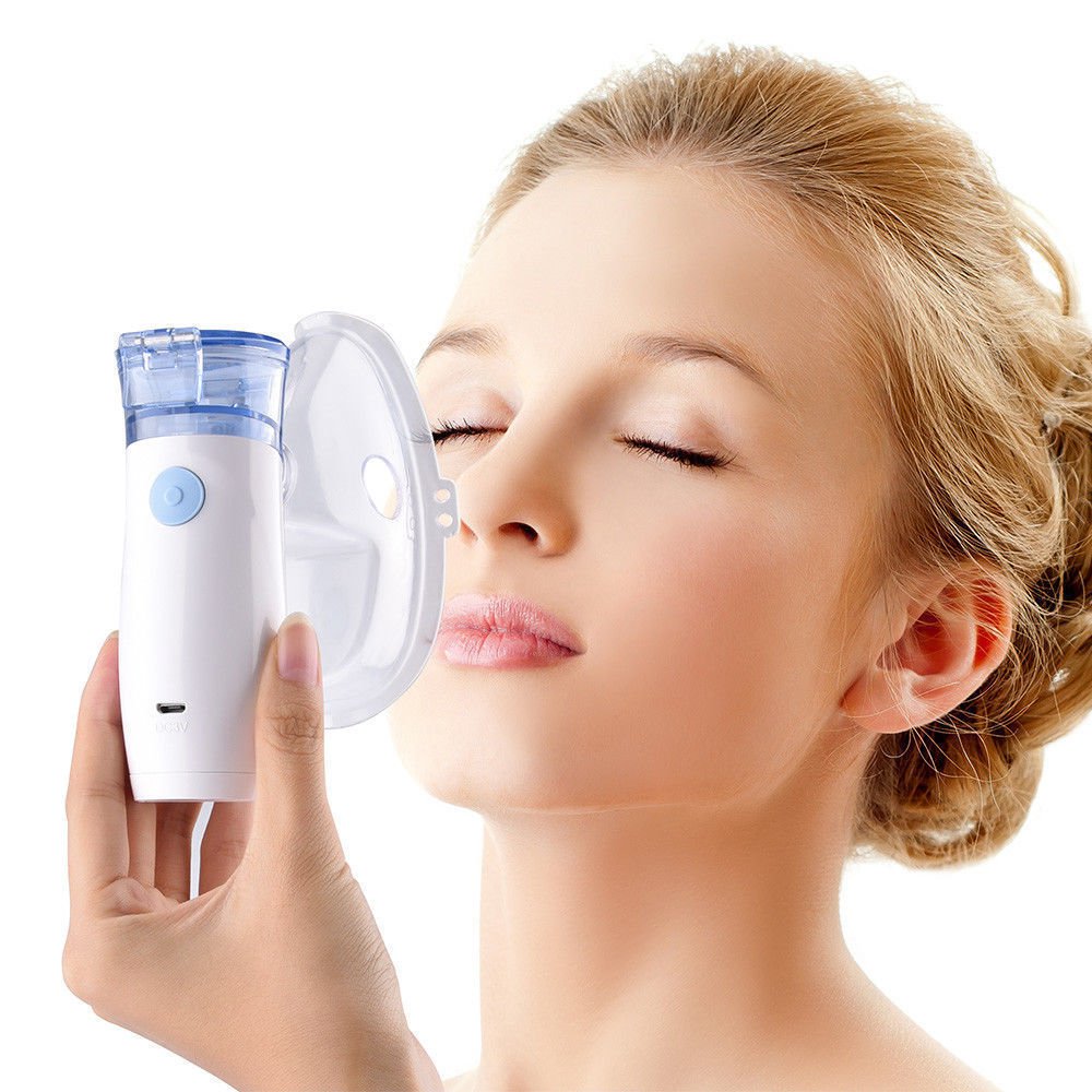 Handheld Ultrasonic Mesh Nebulizer Rechargeable Respirator Inhaler ...
