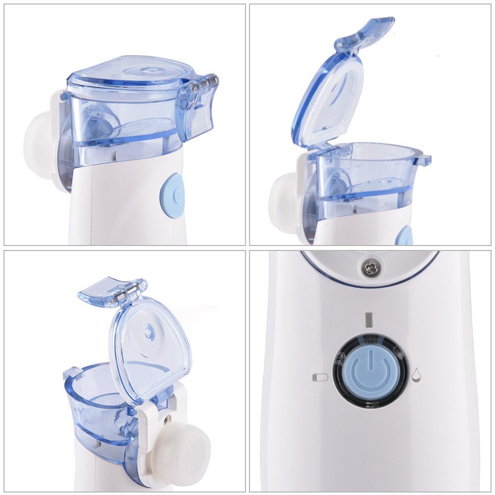 Handheld Ultrasonic Mesh Nebulizer Rechargeable Respirator Inhaler ...