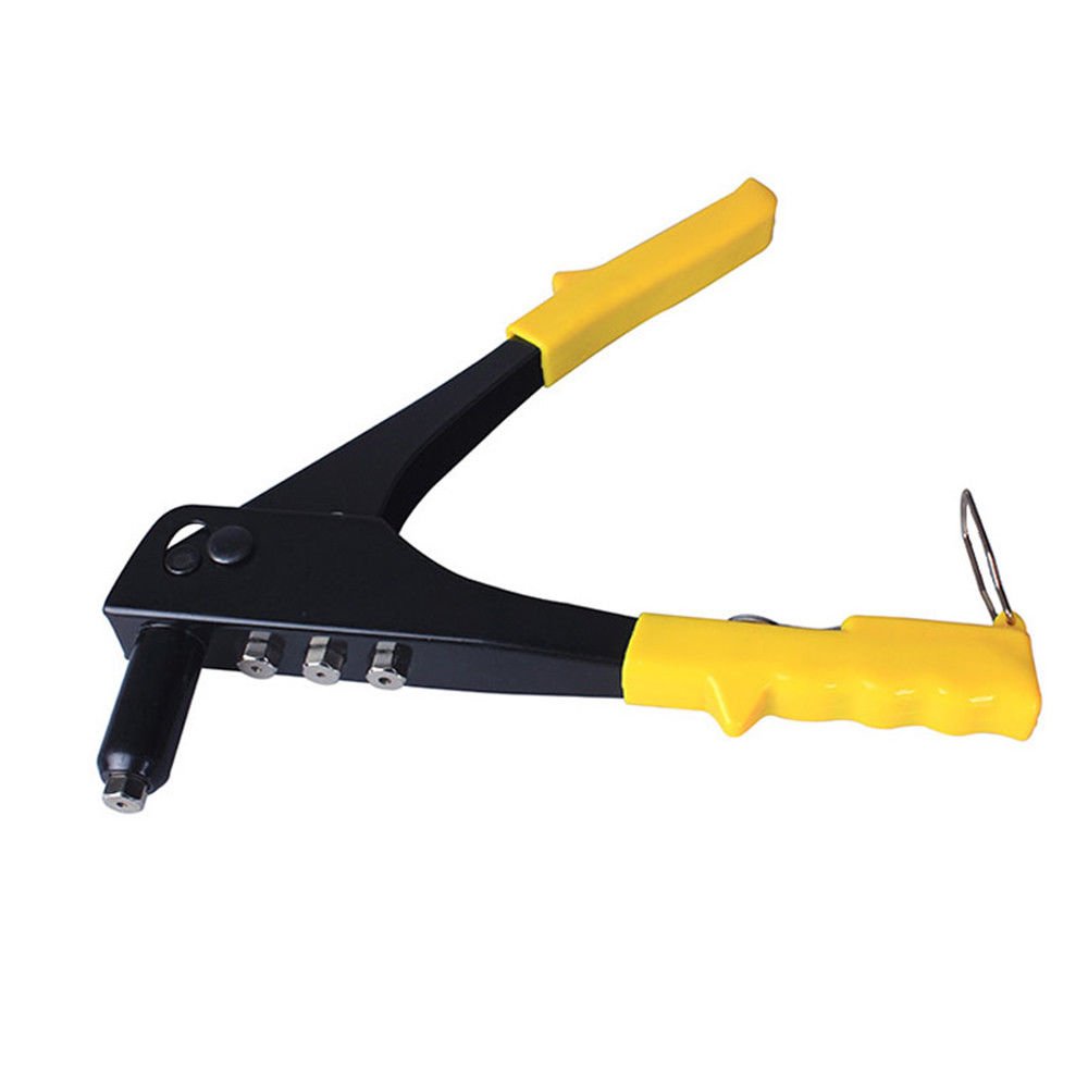 1pc Metal Pop Rivet Gun 4 Different Size Rivets Manual Hand Riveter ...