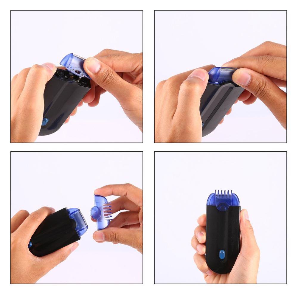 Hair Epilator Removal Razor Electric Shaver Men Smooth Touch Painless ...