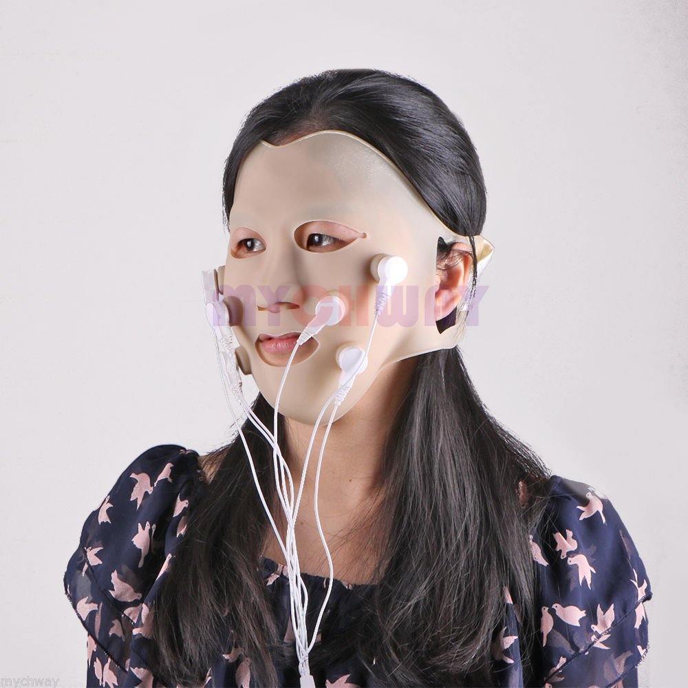 LED Photon Facial Mask Skin Rejuvenation Light Therapy Reduces Wrinkles ...