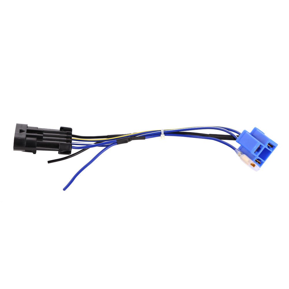 H4 Daymaker LED Headlight Adapter Wire Plug for Harley Touring Models ...