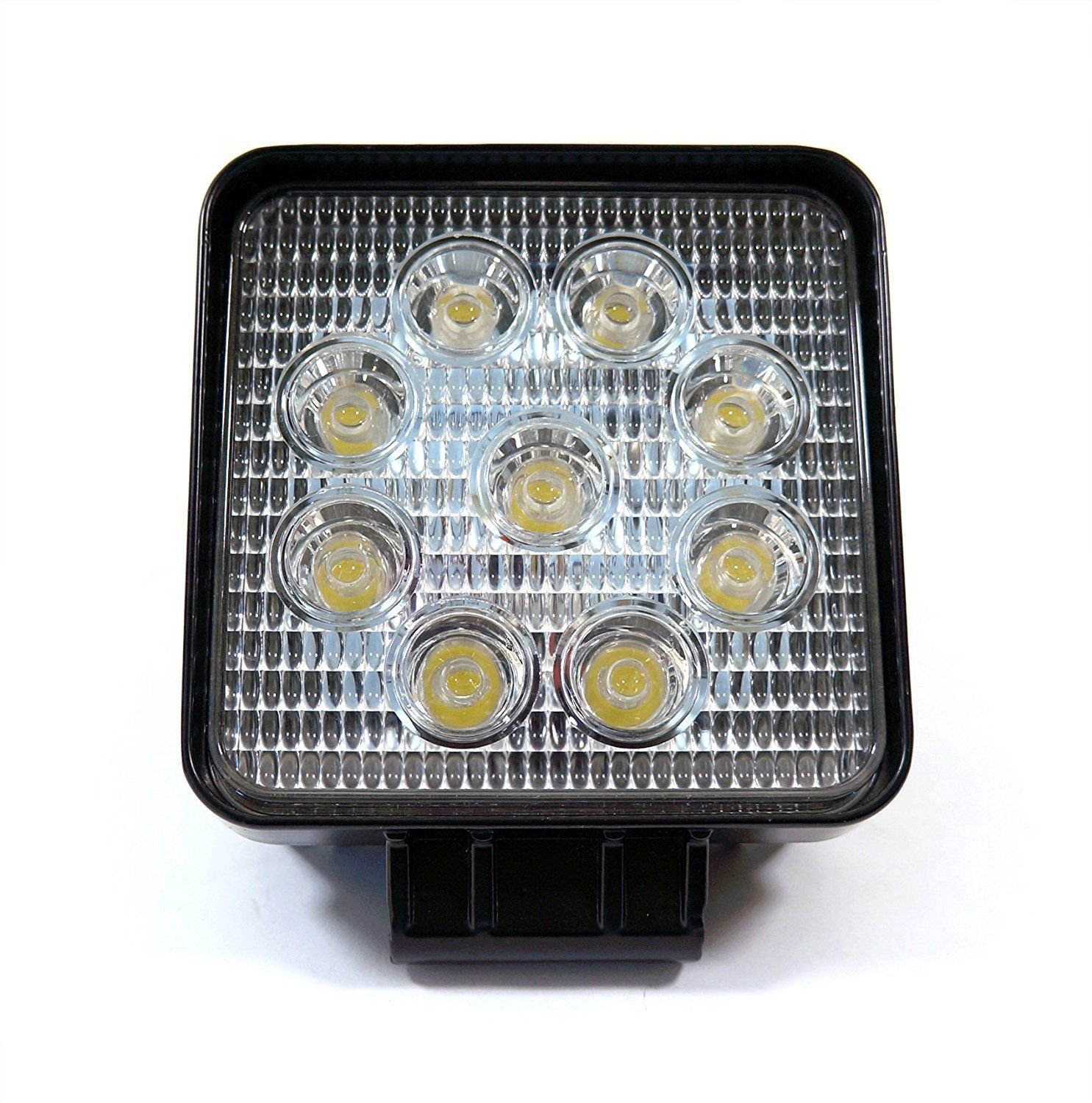 27W 4Inch Spot Square LED Work Light Offroad Fog Driving DRL SUV ATV ...