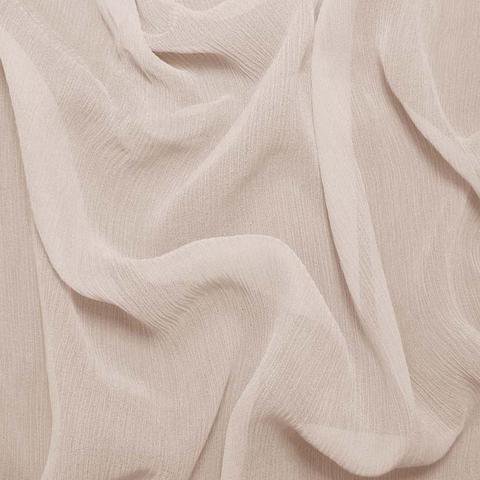 Silk Crinkle Chiffon 100% Grade A Silk 50/51" Buff Beige