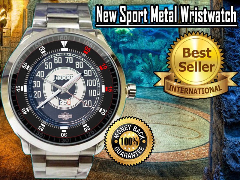 37 1941 Harley Davidson Knucklehead Speedometer Sport Metal Watch