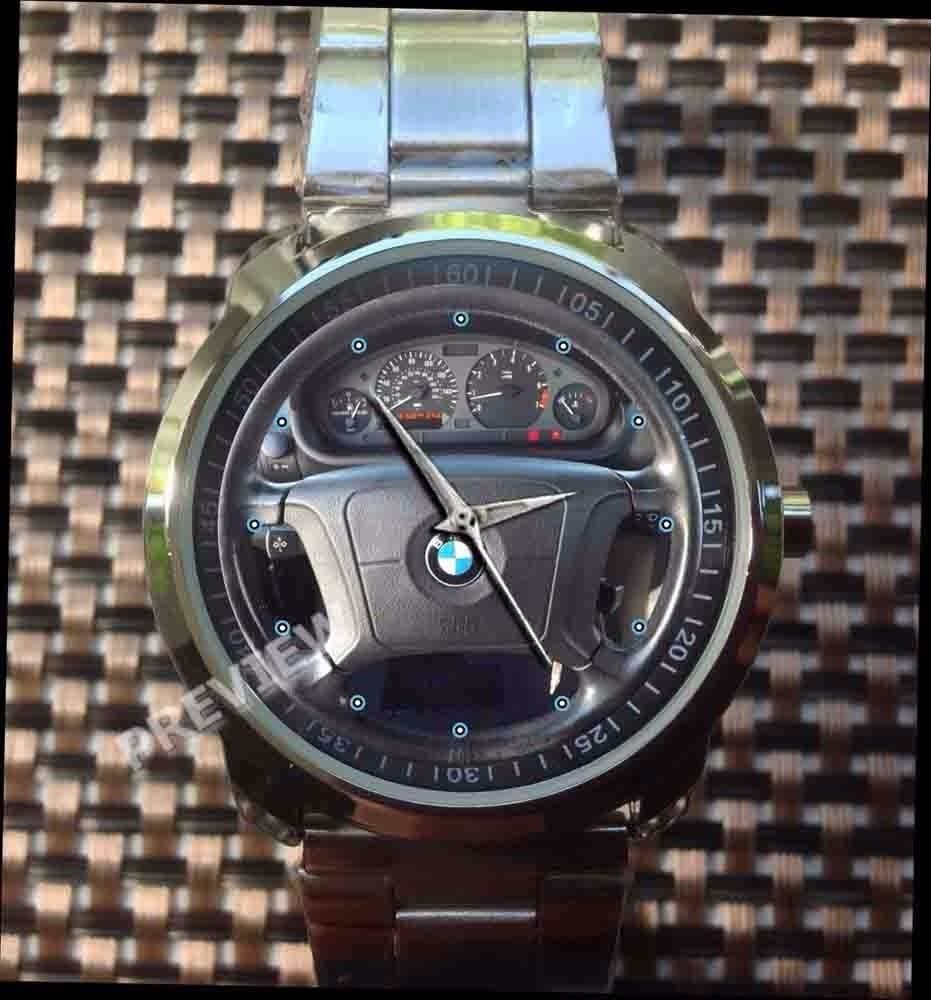 BMW Z3 Roadster Steering Wheel Metal Sport Watches