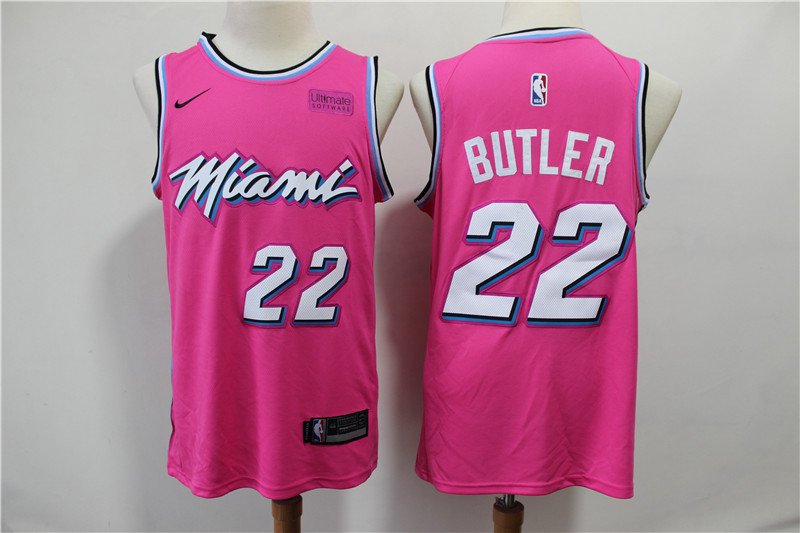 Men's Miami Heat Jimmy Butler #22 Earned Edition Swingman Jersey