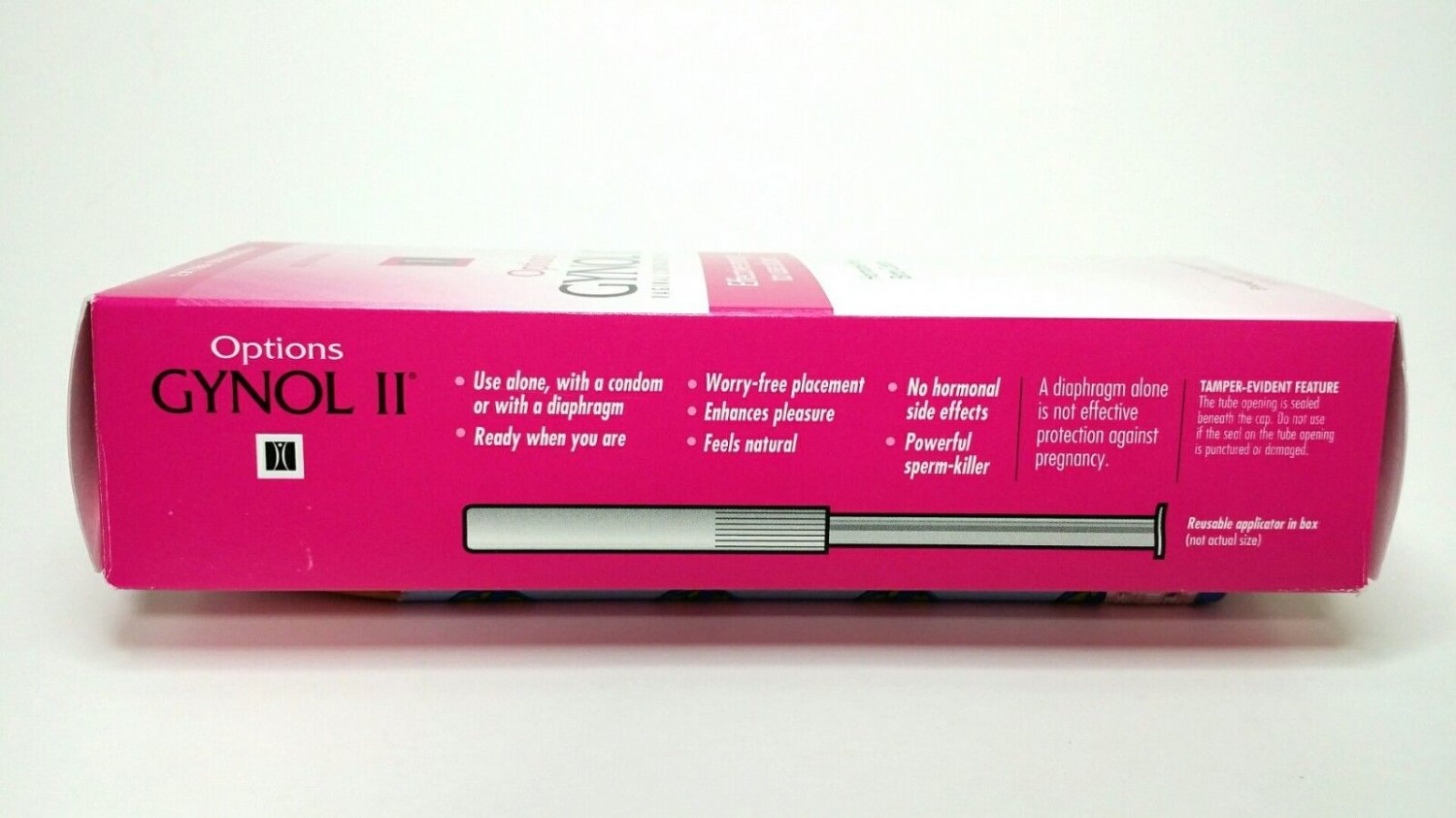 Gynol II Vaginal Contraceptive Gel 13 Applications 2.85 ounces