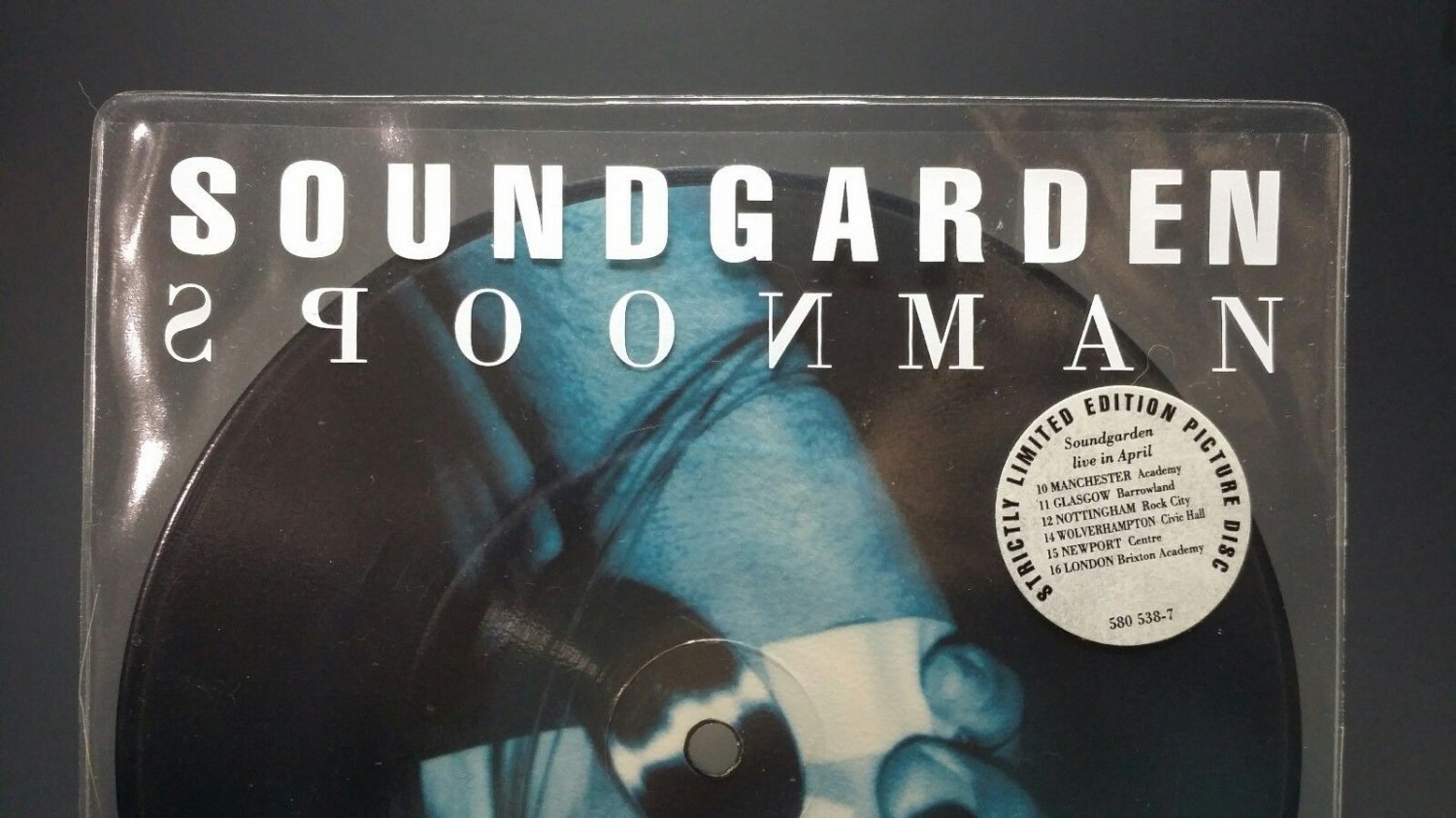 Soundgarden Spoonman Vinyl Picture Disc Limited Edition UK Import 1994