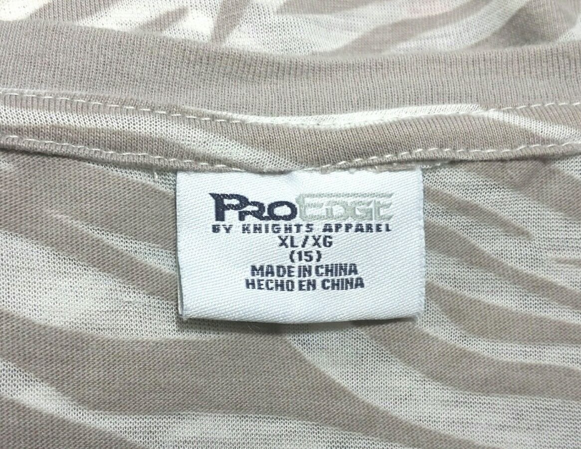 Pro Edge Knights Apparel Women's V Neck T-shirt Top FSU Seminoles Size XL