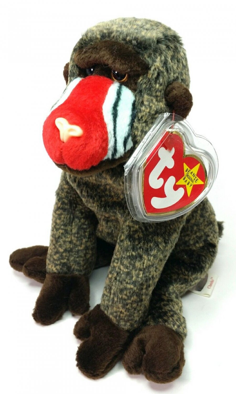 Ty Beanie Baby Baboon Cheeks 1999 Beanbag Plush