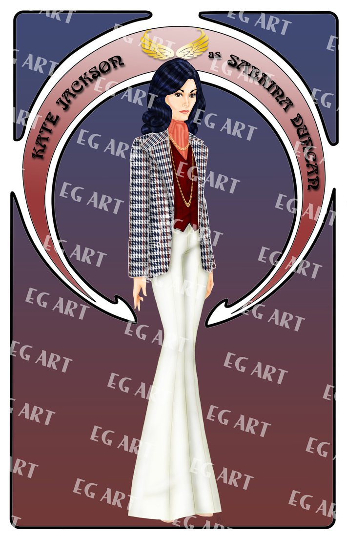 Charlie's Angels Kate Jackson 11x14 Poster Artwork