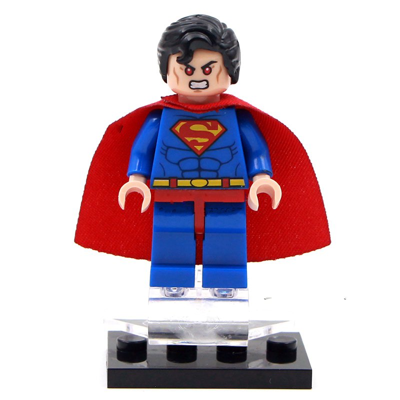Mad Superman Lego Minifigure Toys