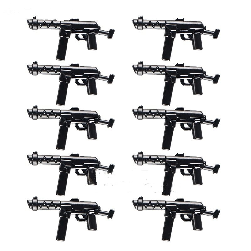 Heavy Rifle Gun World War Army Weapons SWAT D 10pcs Lego Minifigure ...