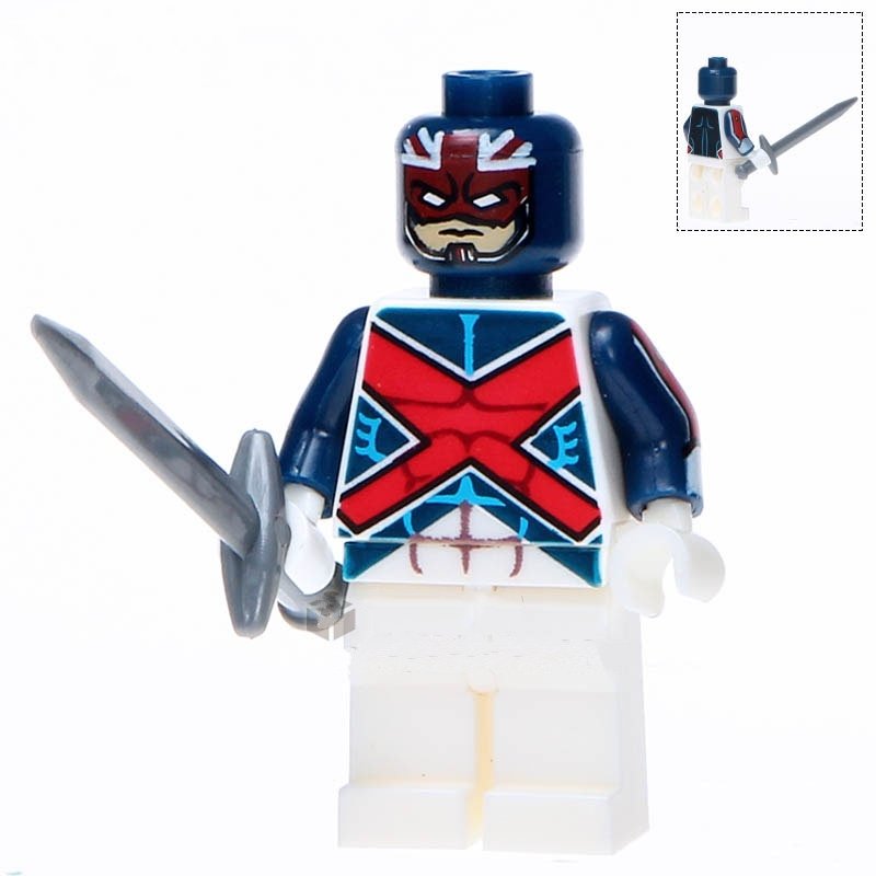 Captain Britain Lego Minifigure Toys