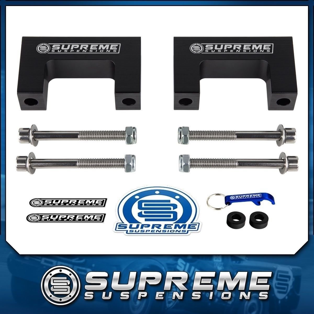01-05 Ford Explorer Sport-Trac 2" Front or Rear Lift Kit Billet Shock ...