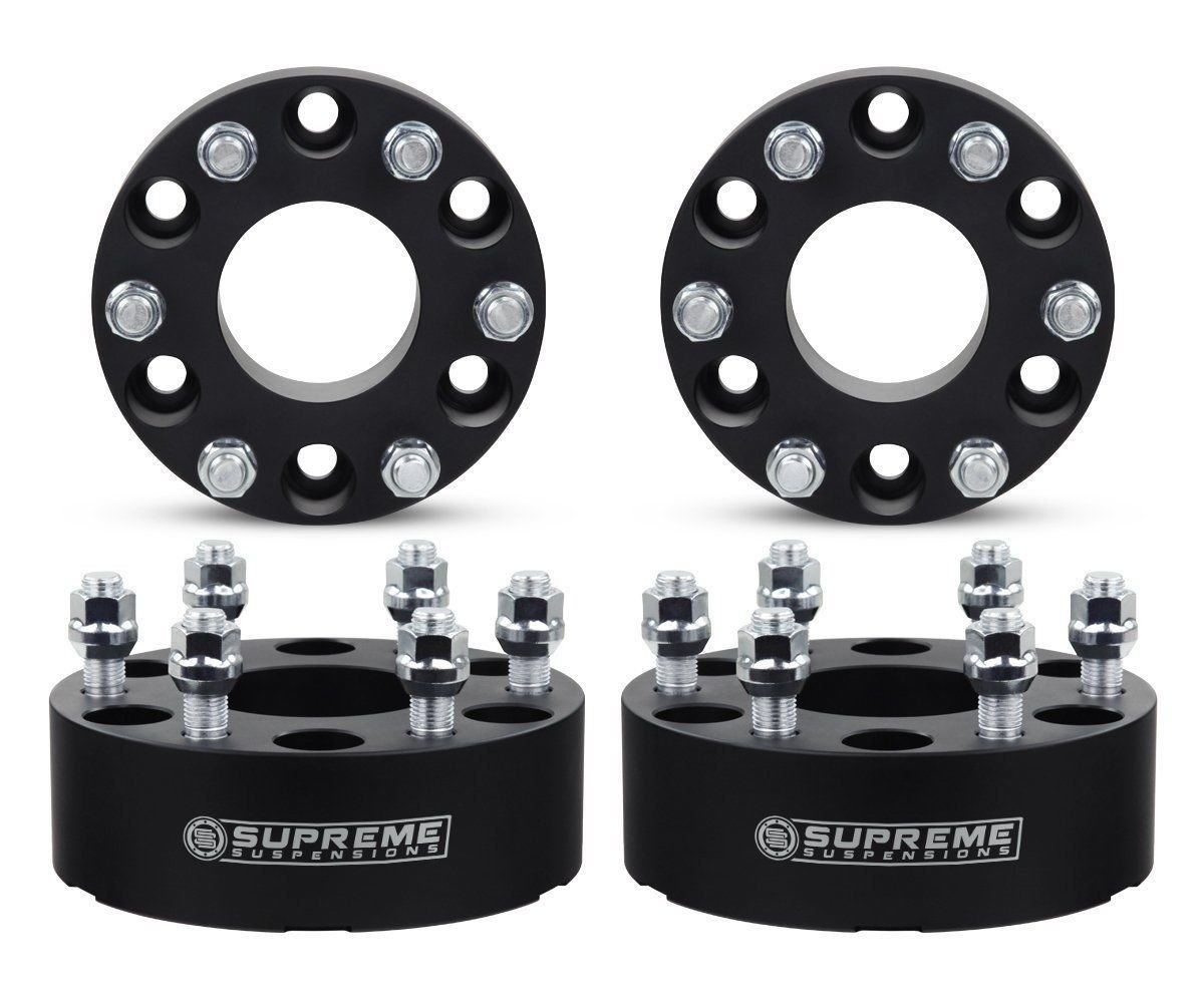 4pc 2" Billet Wheel Spacers 92-99 GM Suburban Tahoe Yukon 6x5.5" 4WD