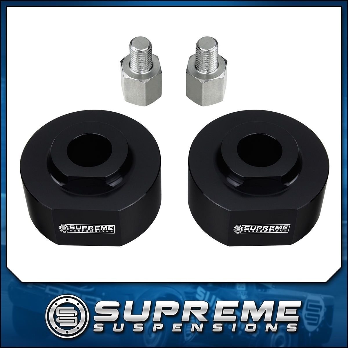 81-96 Ford F-150 Ranger 2" Inch Black Front Level Lift Kit 4X2 PRO