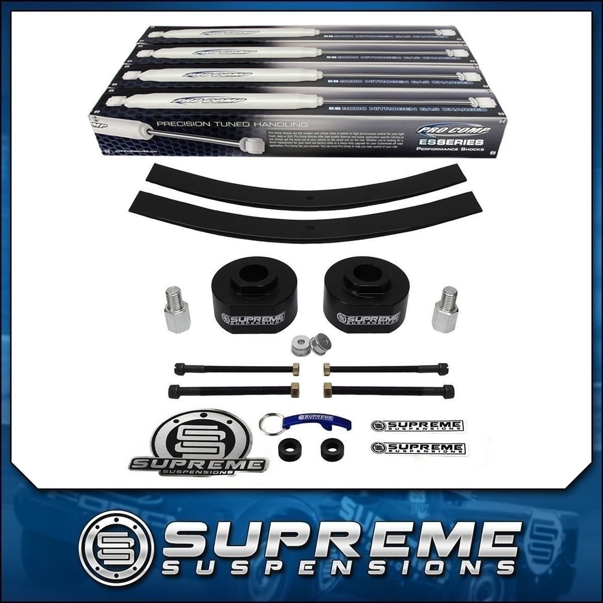 1991-1994 Ford Explorer Complete 2" Level Lift Kit + ProComp Shocks 4WD PRO