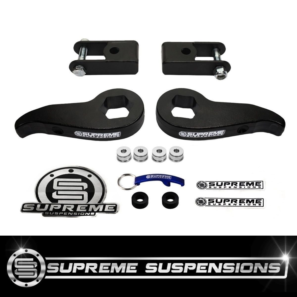 3" Front Leveling Lift Kit 2011-2019 Chevy Silverado 2500HD 4x4 8Lug w ...
