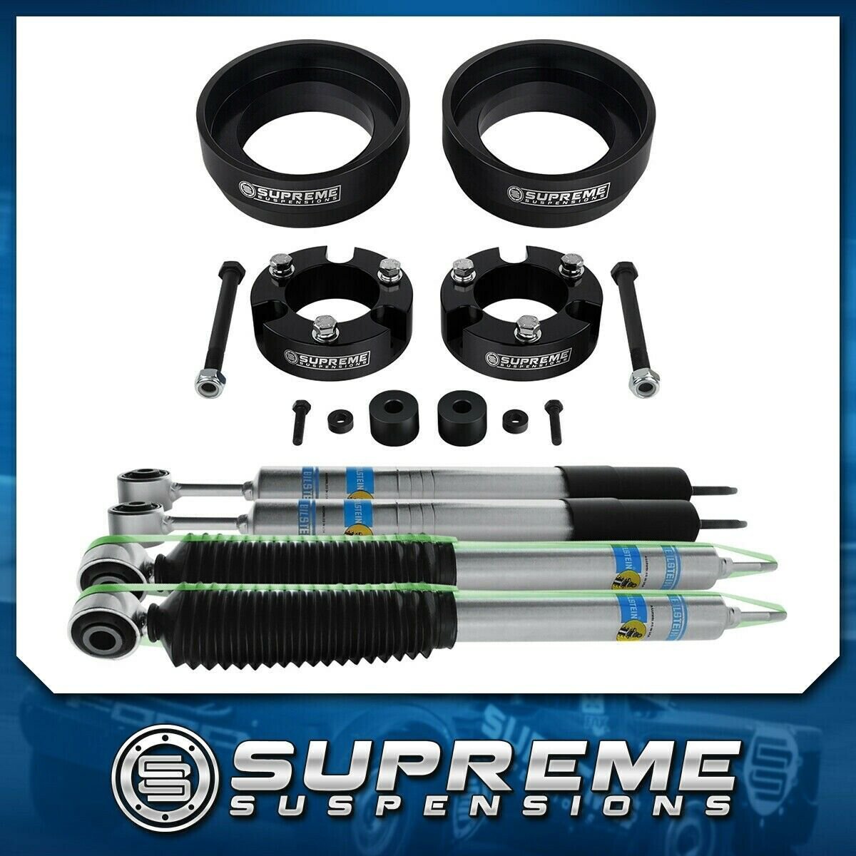 2003-2009 Toyota 4Runner 3" + 2" Full Lift Kit + Bilstein Shocks + Diff ...