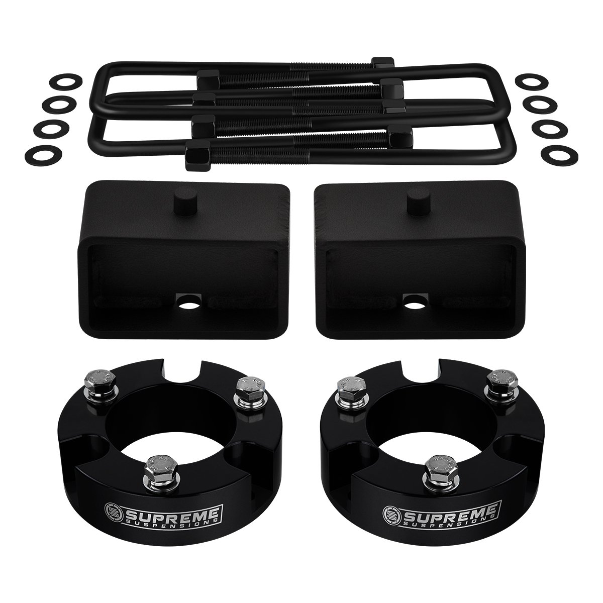 For 05-20 Toyota Tacoma 3 Inch Full Suspension Lift Kit + Block Shims