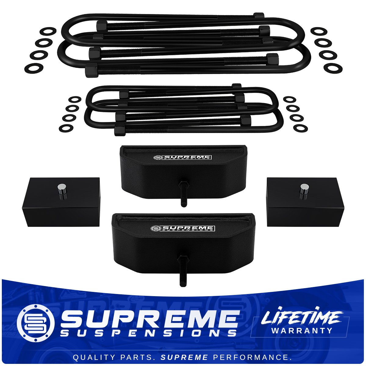 99-04 F250 F350 Superduty 2.5" Front 2" Rear Lift Level Kit 4WD ...