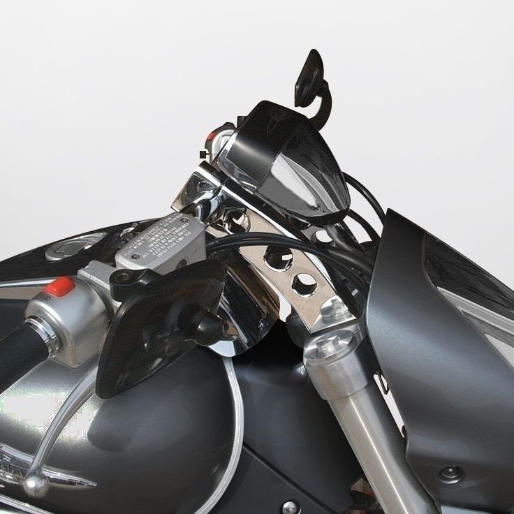 BP 06-19 Polished 5" Pull Back 9" HandleBar Risers Boulevard M109 R VZR1800