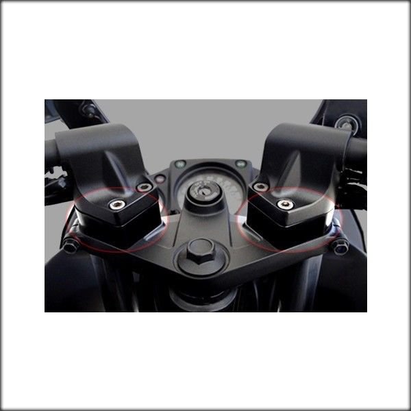 Kawasaki Ninja 300 300R 2013-2017 1" Inch Handle Bar Risers Front ...