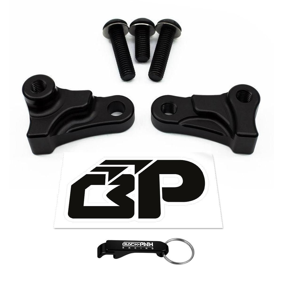 12-16 Harley Davidson Dyna Switchback Black 1.75" Lowering Drop Kit Custom