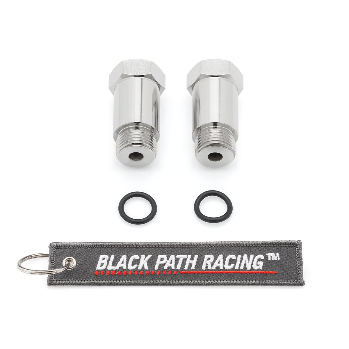 2x Oxygen O2 Sensor Extension Spacer Header Down pipe Downpipe Bung ...