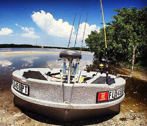Ultraskiff 360 Round Boat Personal Watercraft Fish Pod Platform Duck ...