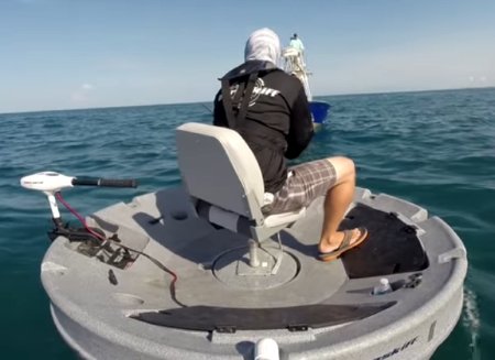 Ultraskiff 360 Round Boat Personal Watercraft Fish Pod Platform Duck ...