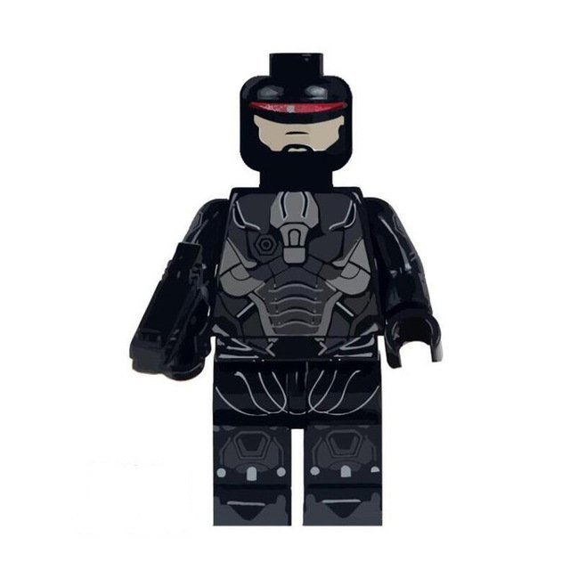 Robocop Superheroes Lego Block Toys