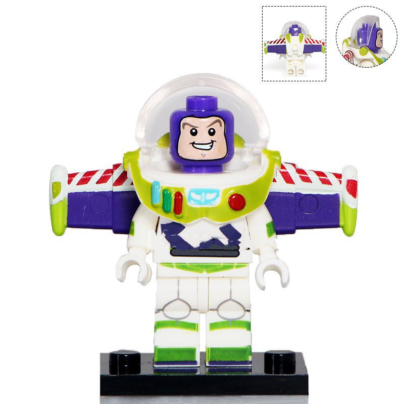 Buzz Lightyear Lego Story Movie Minifigure Block Toys