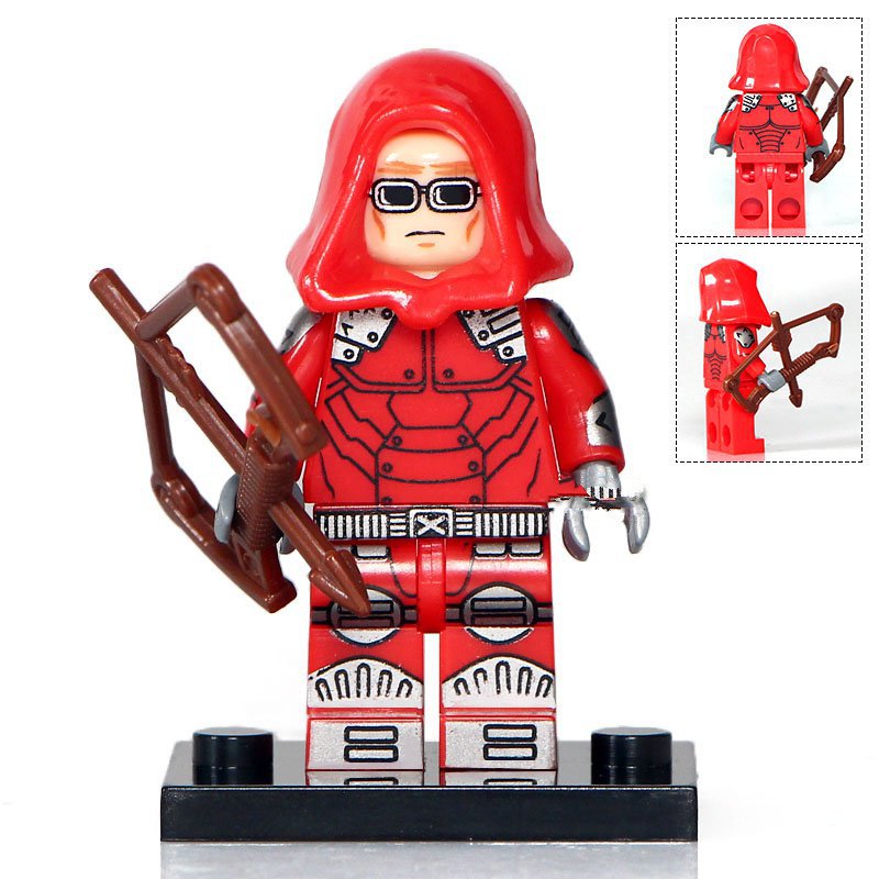 Red Arrow Lego Superheroes Minifigure Block Toys