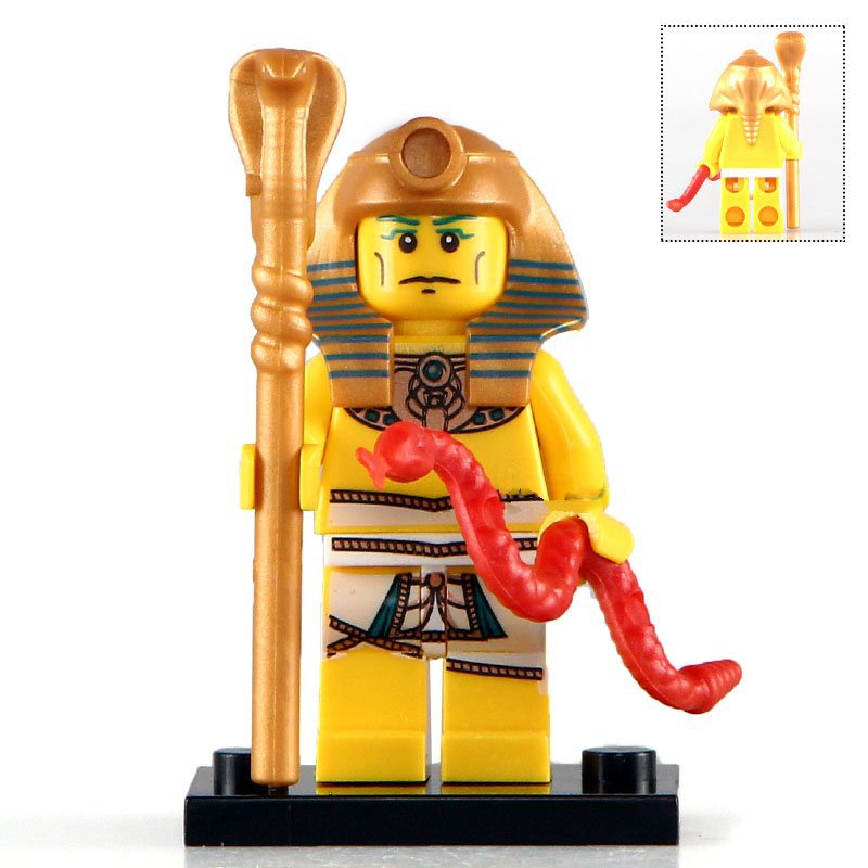 Pharaoh's Medieval Egyptian Lego Superheroes Minifigure Block Toys